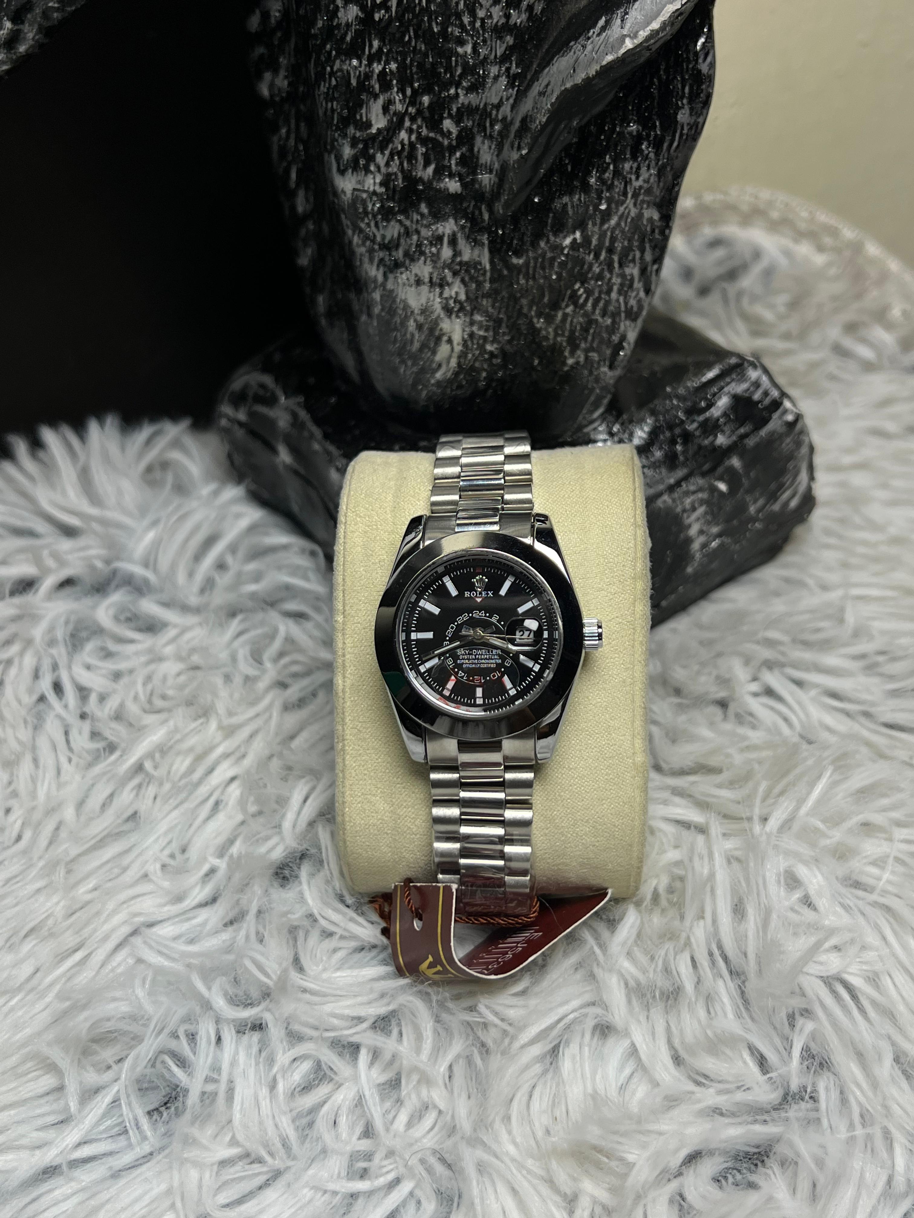 Rolex In Black Dial (Women) – The Umair Store